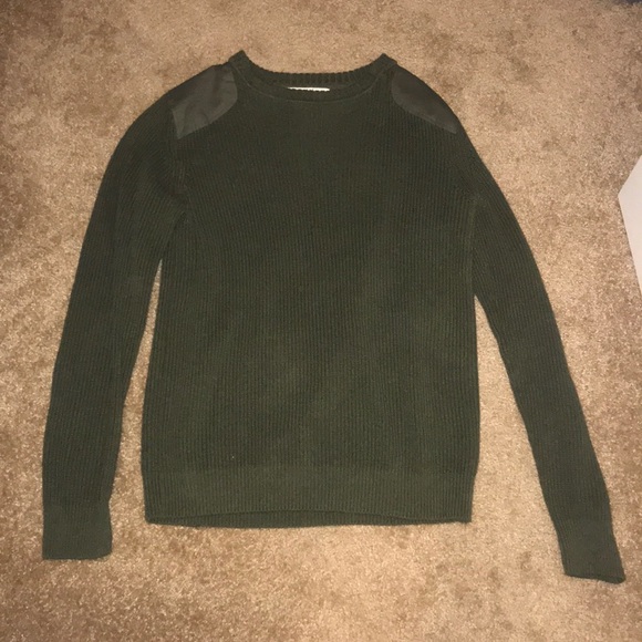 H&M | Sweaters | Hm Green Commando Sweater | Poshmark
